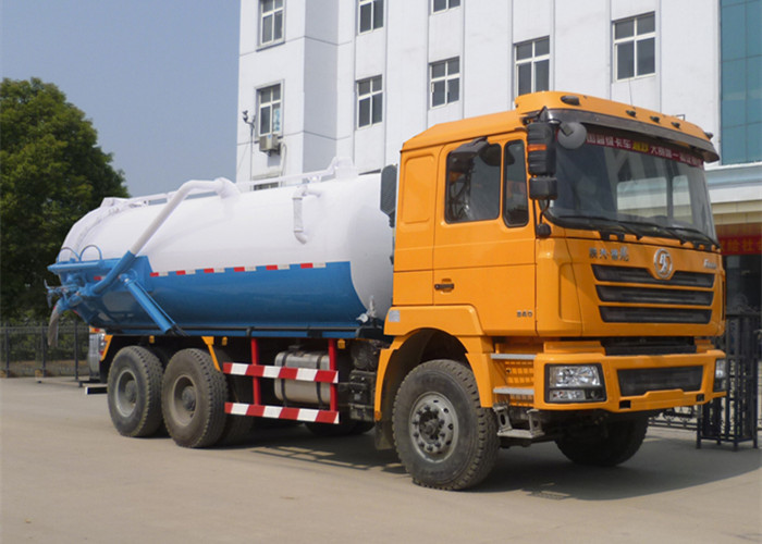 Diesel-12CMB Abwasserkanal-Saug-LKW des Euro-4 des Getriebe-190HP